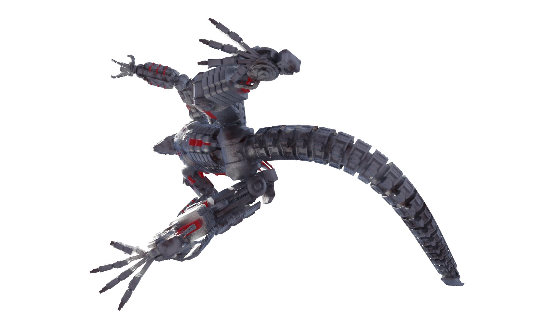 Godzilla Mecha Mechagodzilla 3D Model - TurboSquid 1712702