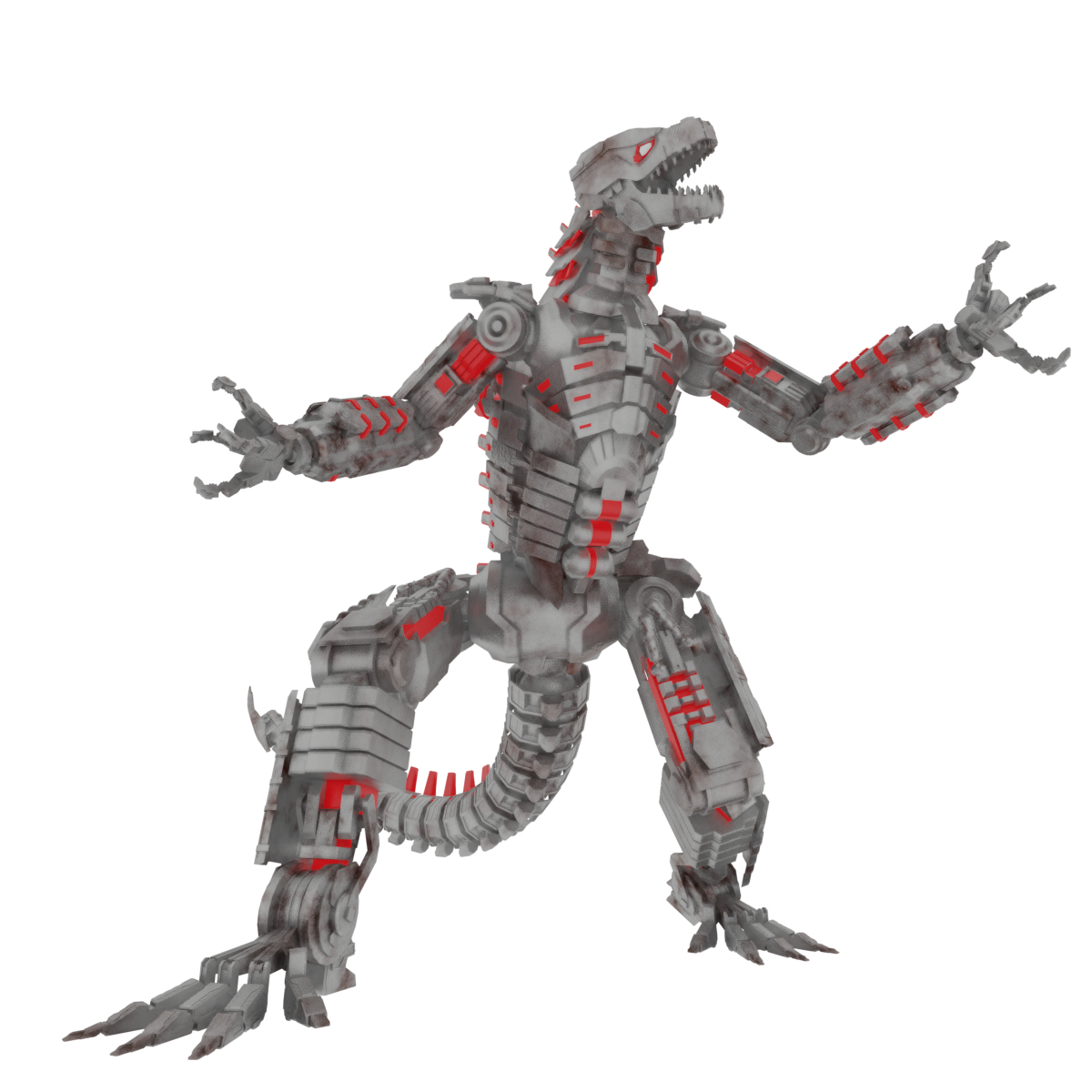 modelo 3d Mechagodzilla - TurboSquid 1712702