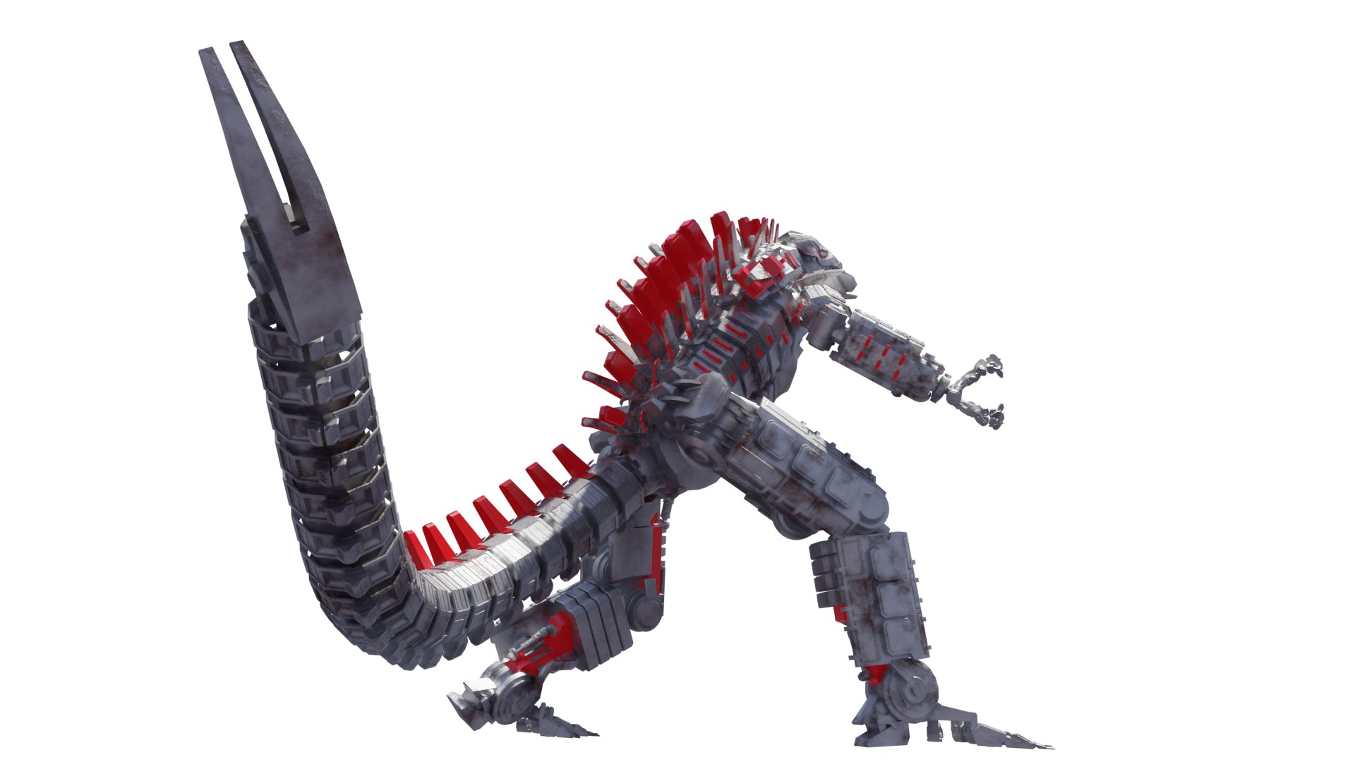 Godzilla Mecha Mechagodzilla 3D Model - TurboSquid 1712702