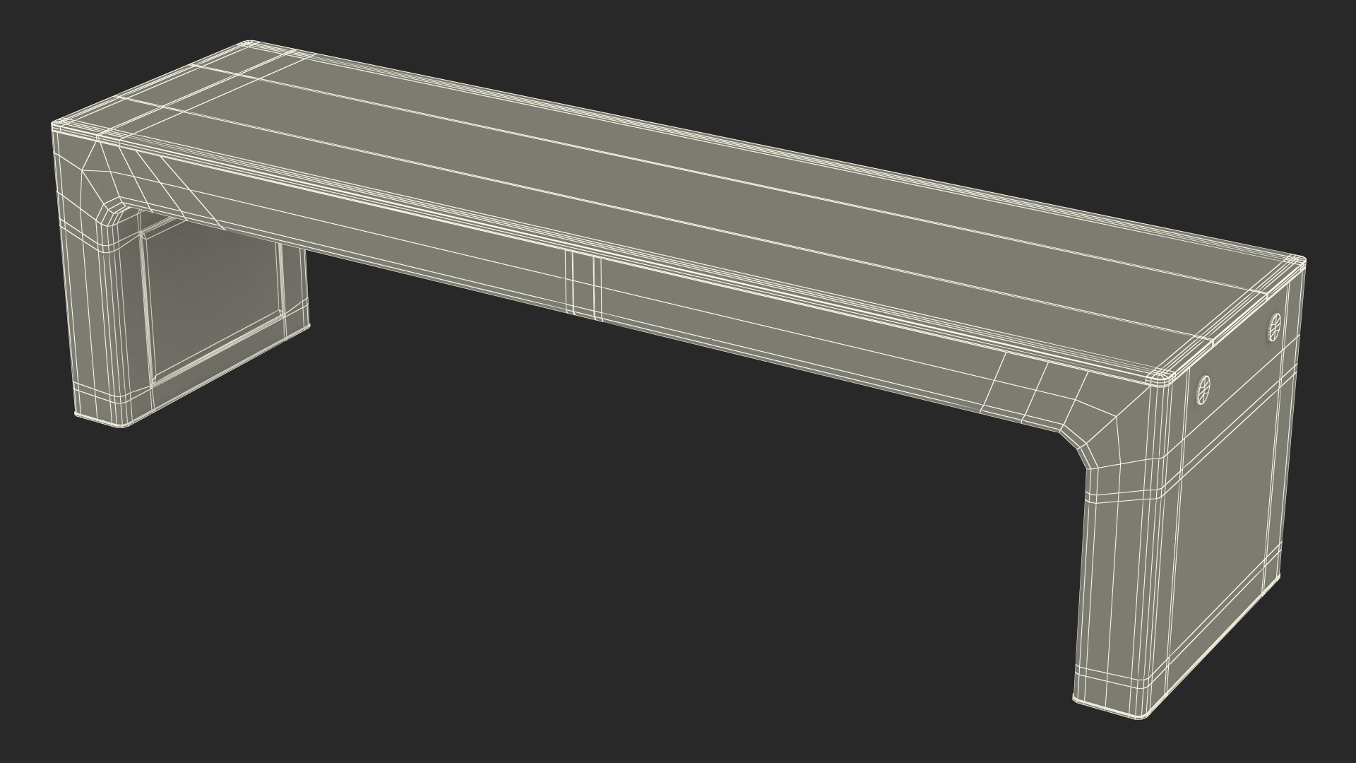 3D Steora Smart Bench model - TurboSquid 1999879