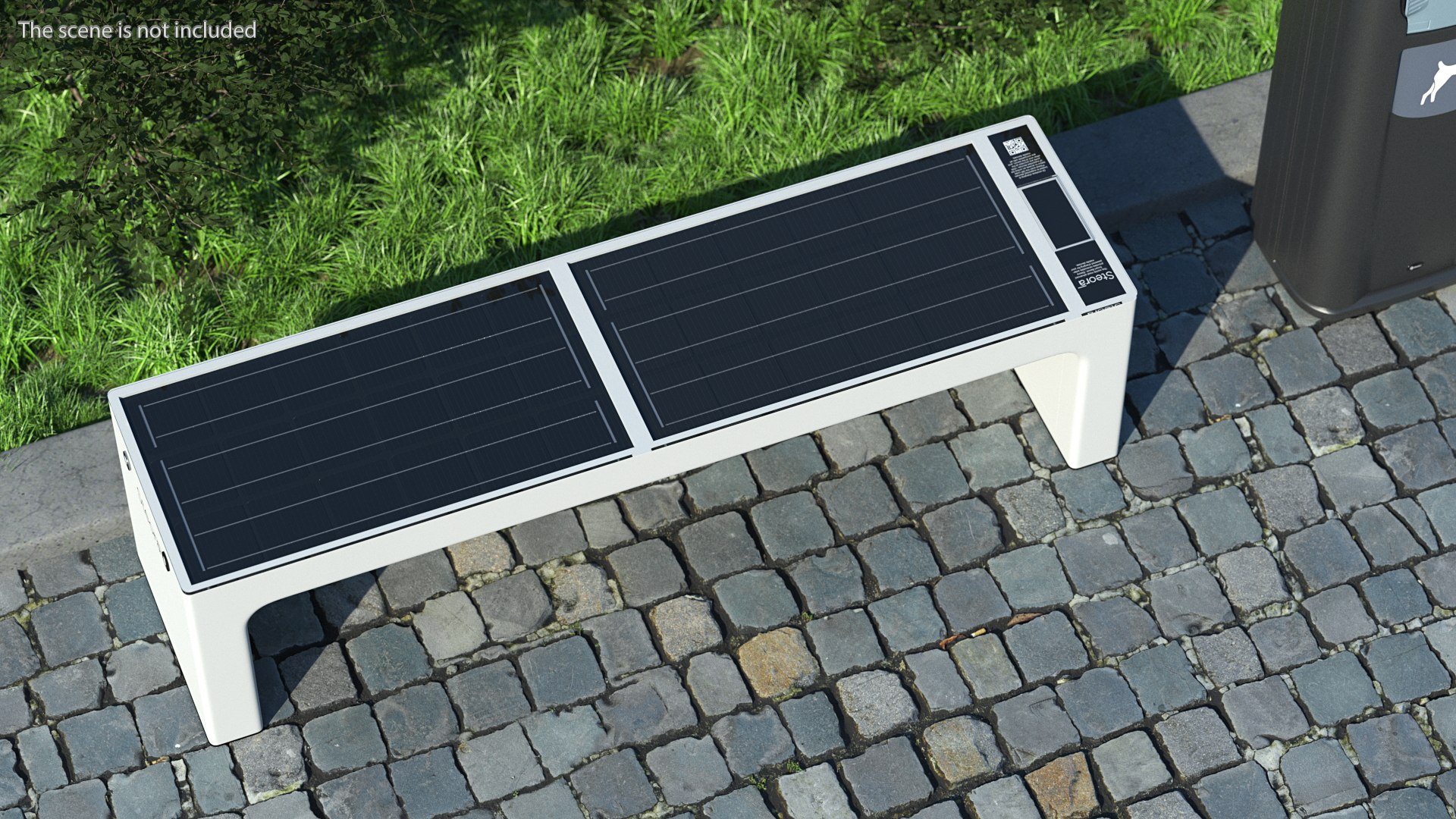 3D Steora Smart Bench model - TurboSquid 1999879