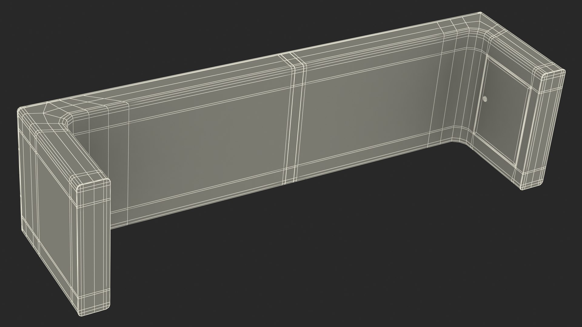 3D Steora Smart Bench model - TurboSquid 1999879