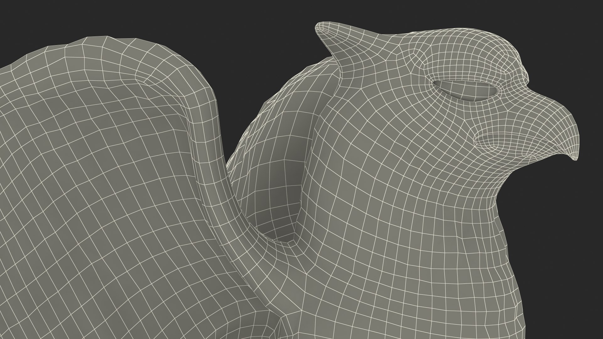 Griffin Statue Gold 3D Model - TurboSquid 1939991