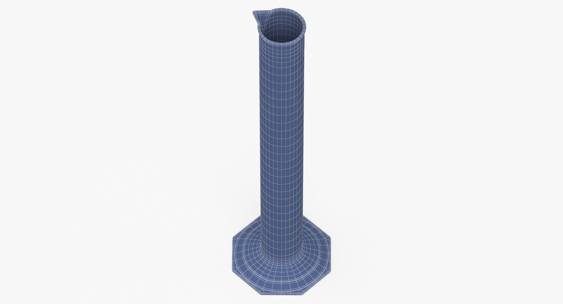 Graduated Cylinder 100ml 3D Model - TurboSquid 1975537