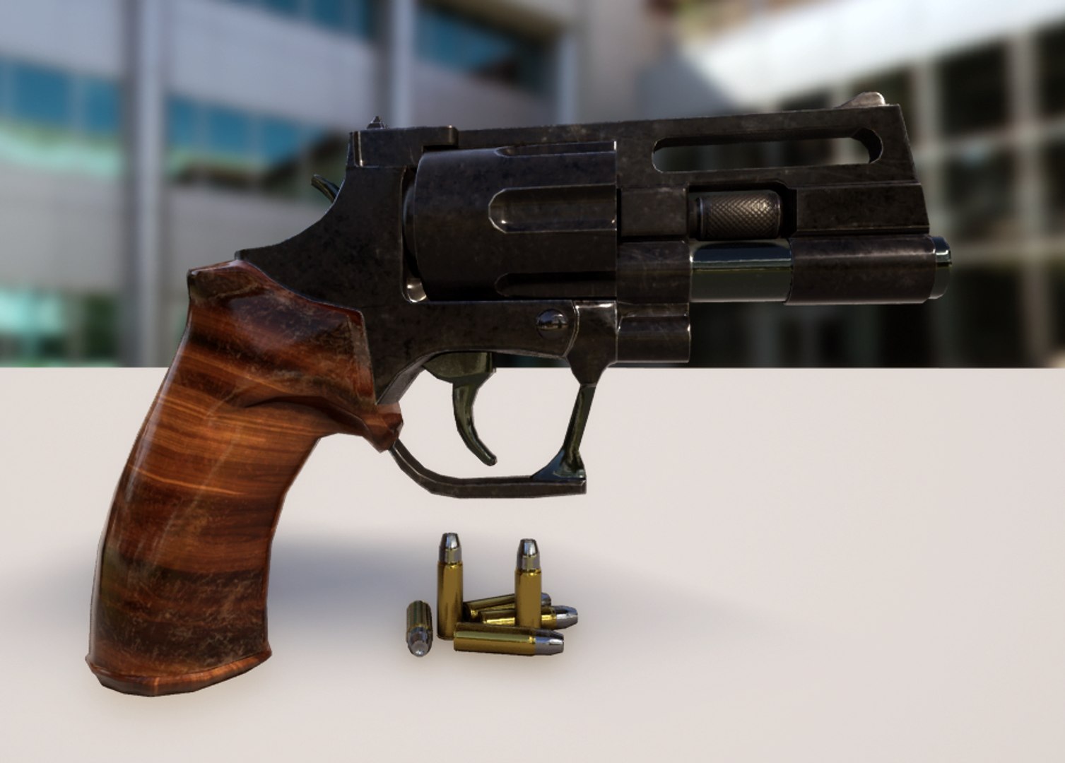 Rhino Gun 3D Model - TurboSquid 1163035