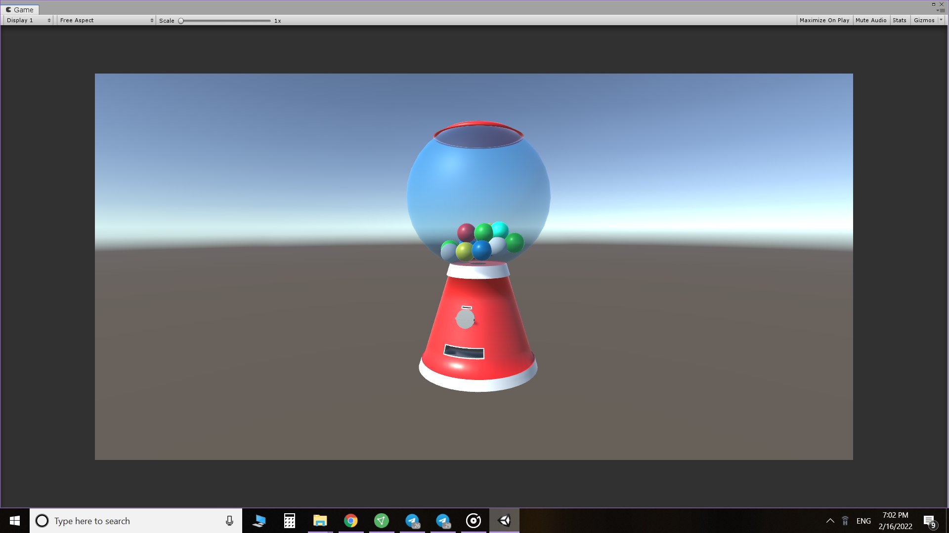 3D Gumball Machine Model - TurboSquid 1855694