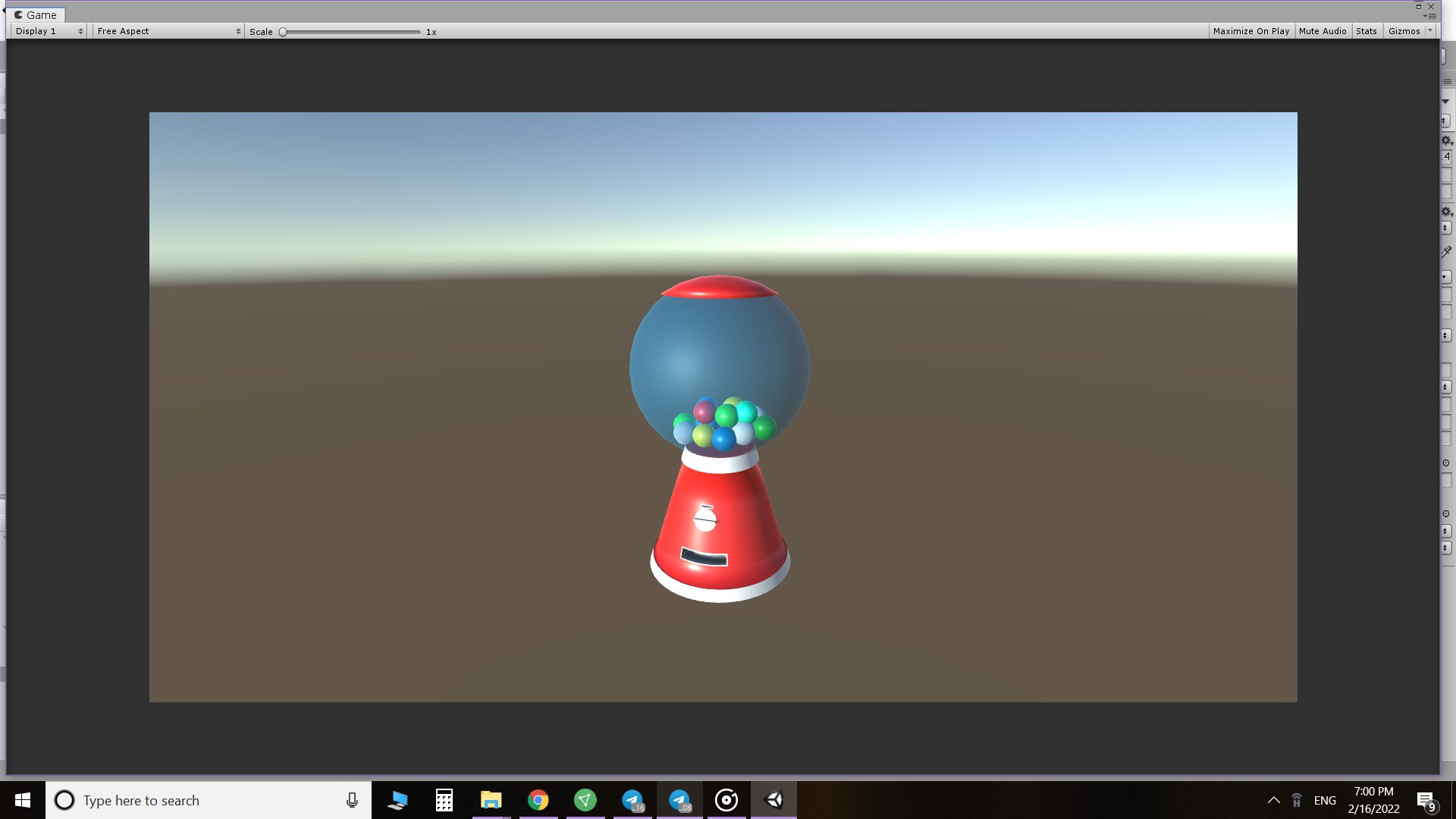 3D Gumball Machine Model - TurboSquid 1855694