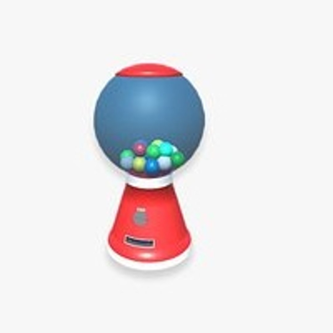 3D Gumball machine model - TurboSquid 1855694