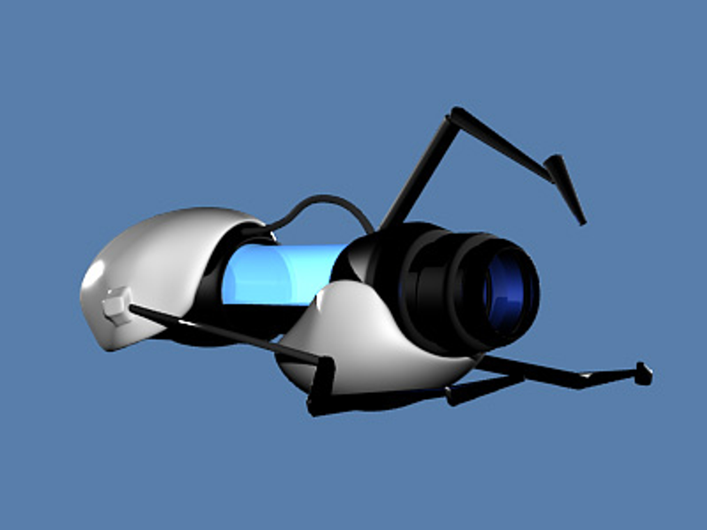 free portal gun 3d model