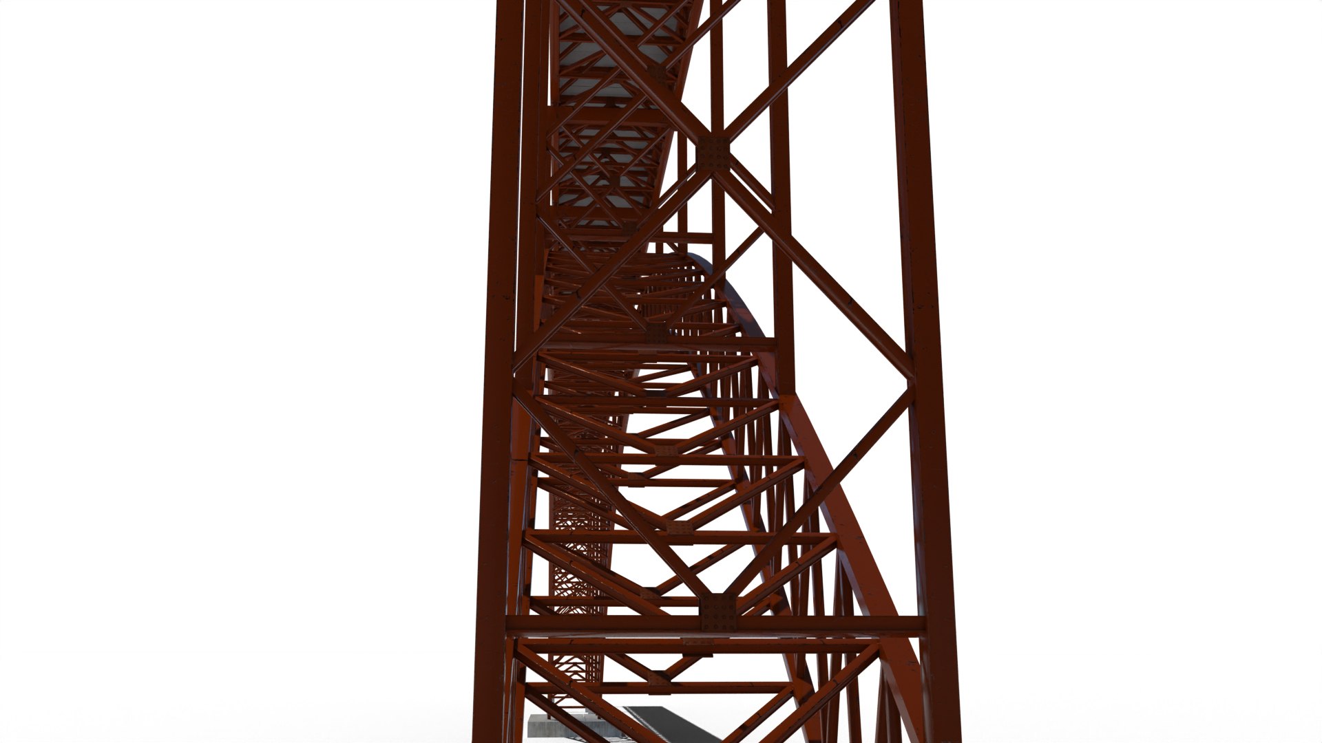 3D Model New River Gorge Bridge - TurboSquid 2093255
