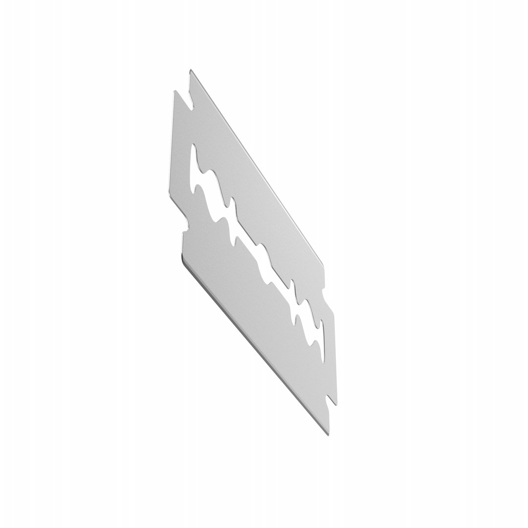 Razor Blade 3D Model - TurboSquid 2193767
