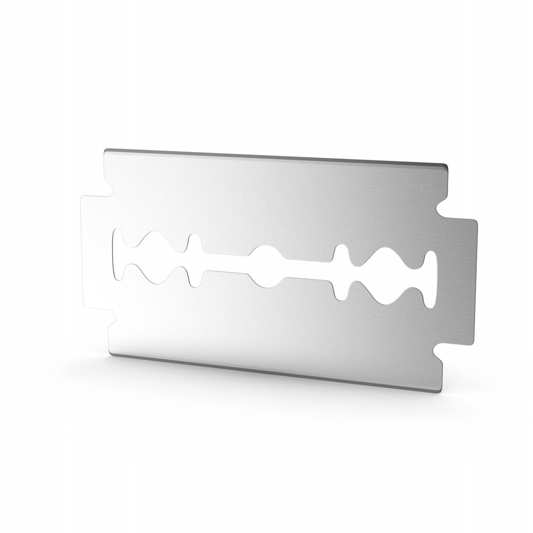 Razor Blade 3D Model - TurboSquid 2193767
