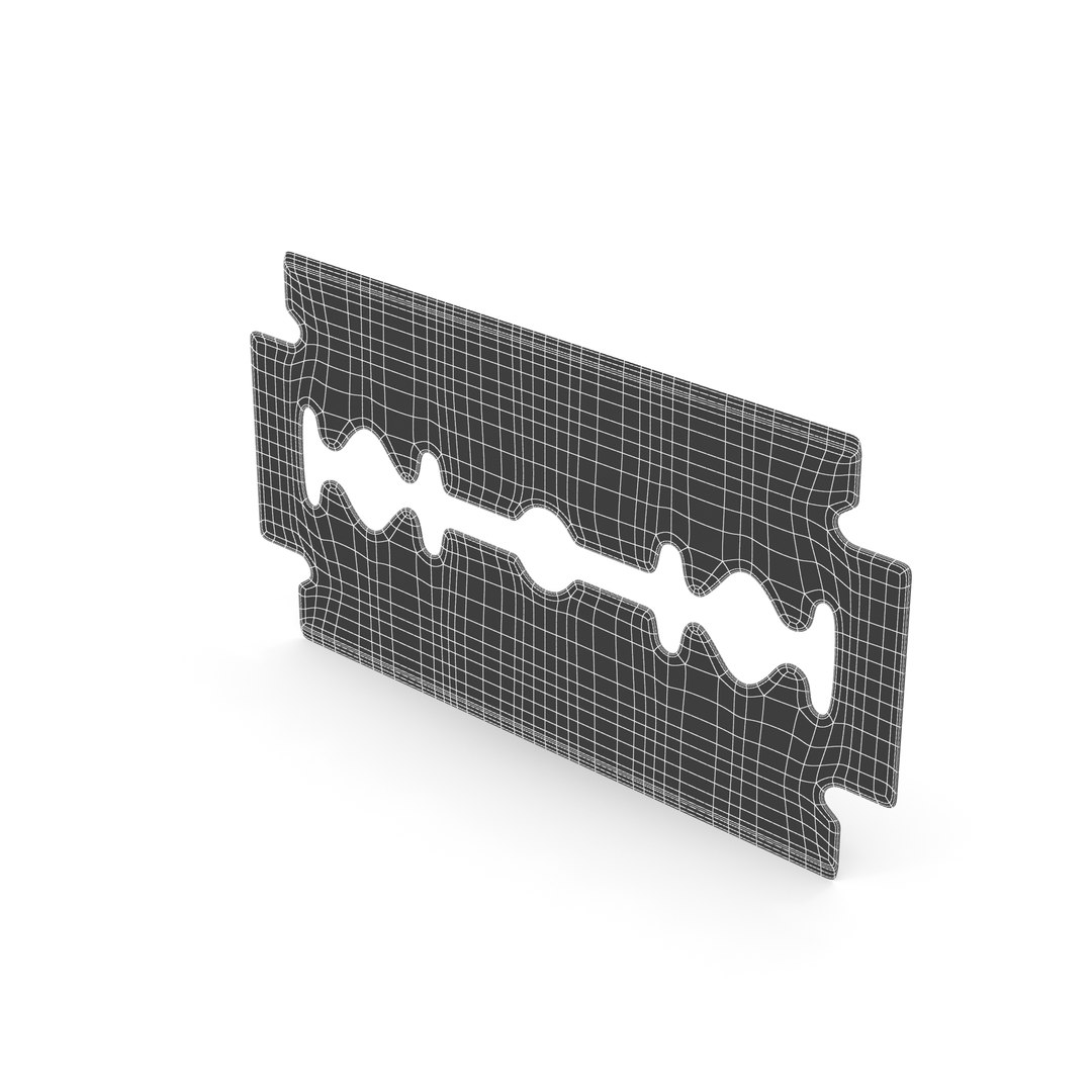 Razor Blade 3D Model - TurboSquid 2193767