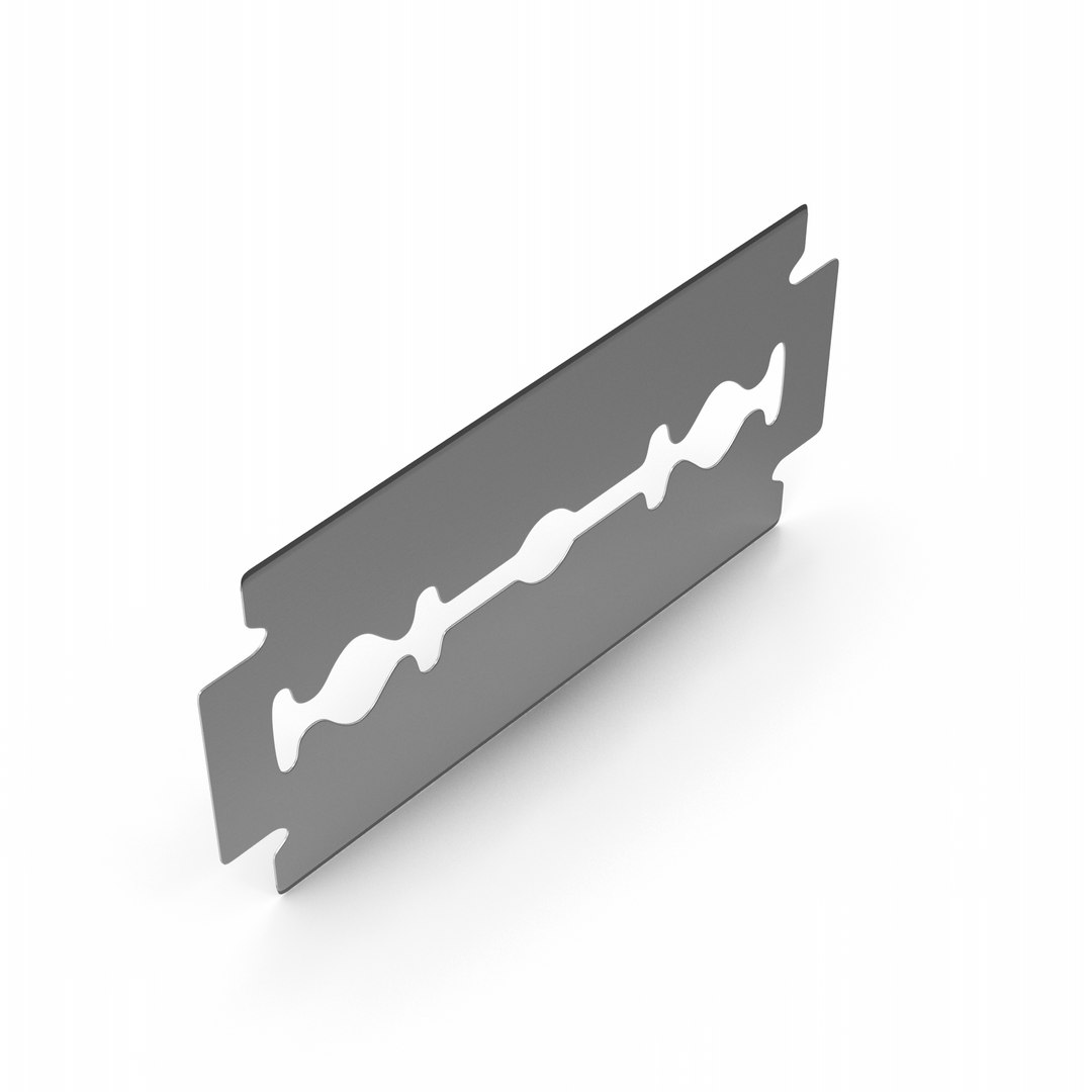 Razor Blade 3D Model - TurboSquid 2193767