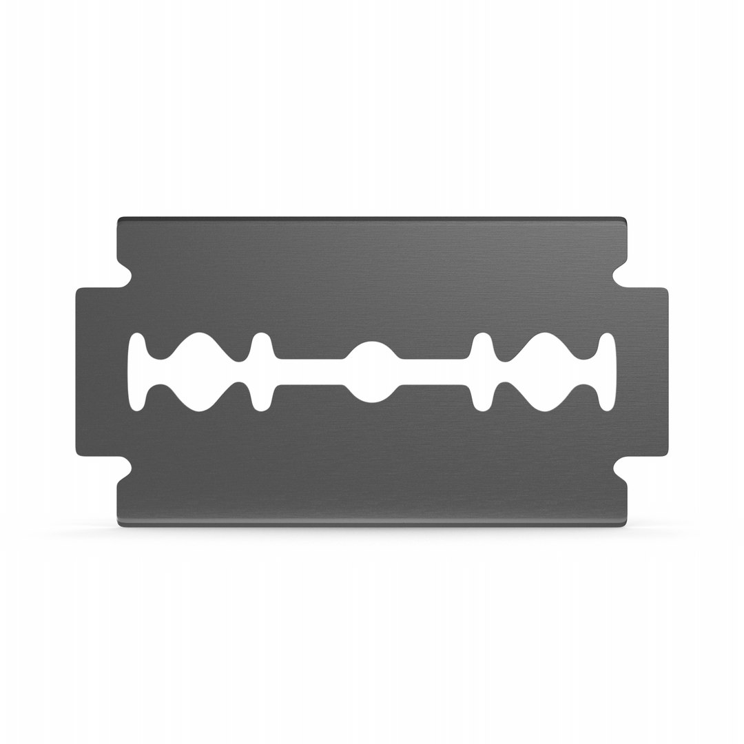 Razor Blade 3D Model - TurboSquid 2193767