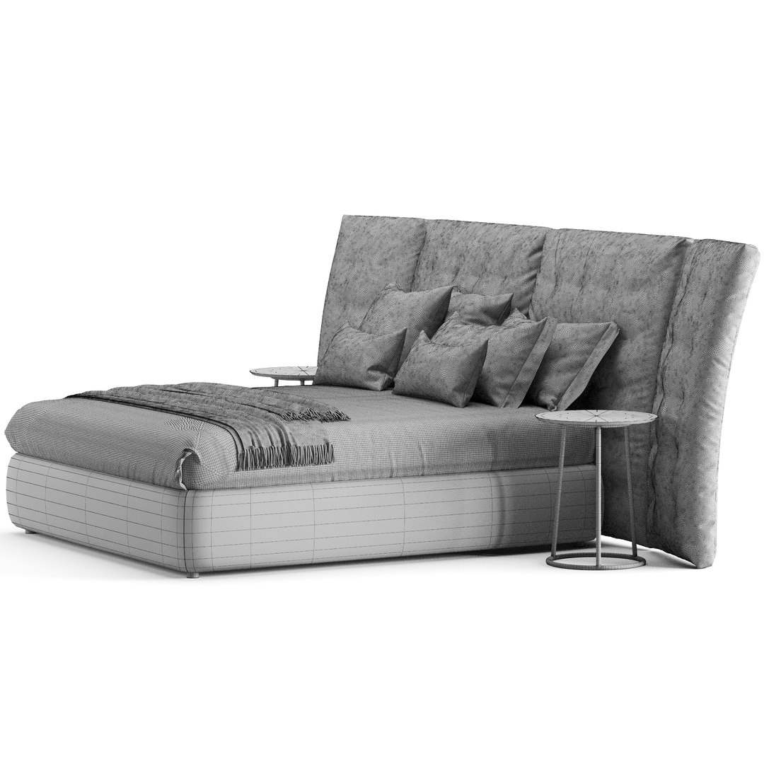 Flou Angle 3D model - TurboSquid 1810681