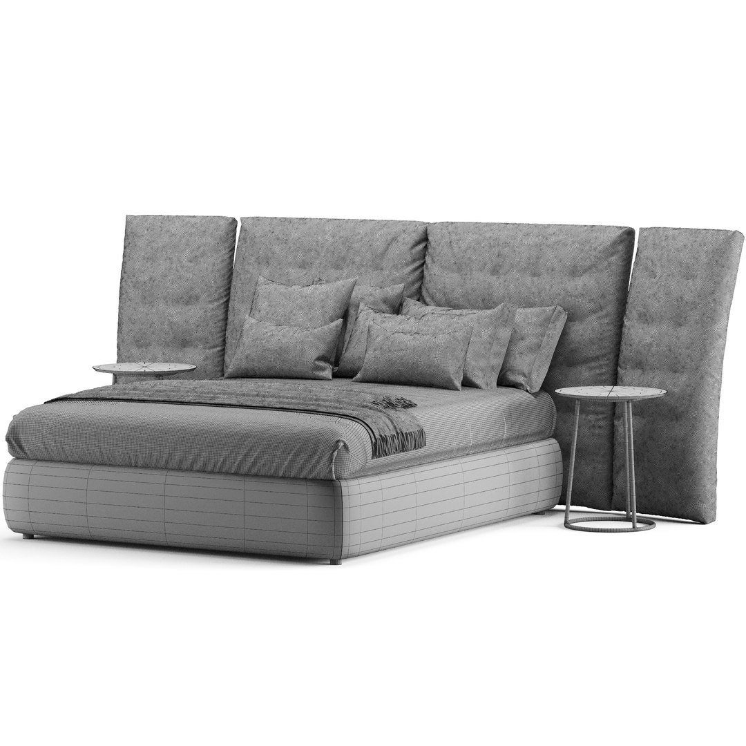 Flou Angle 3D model - TurboSquid 1810681