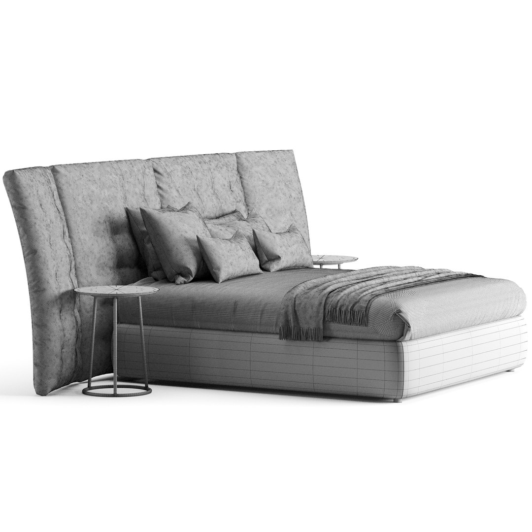 Flou Angle 3D model - TurboSquid 1810681