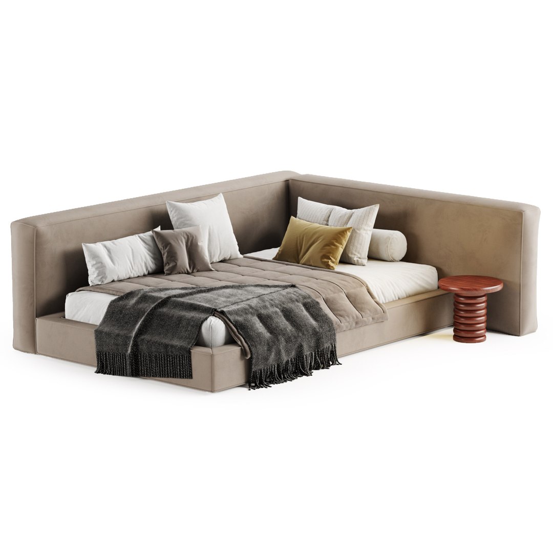 BOCA MINI BED Model - TurboSquid 2137334
