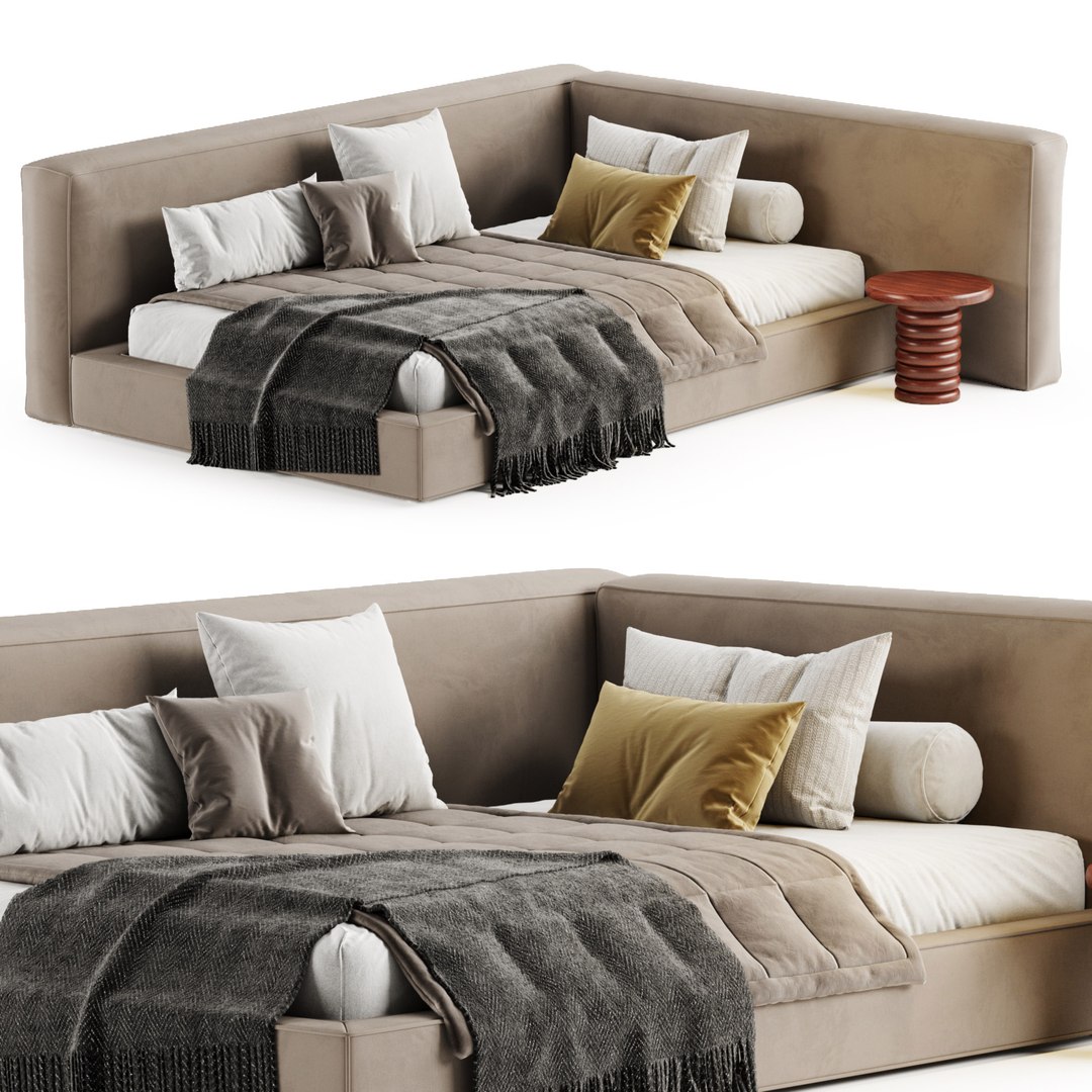 BOCA MINI BED Model - TurboSquid 2137334