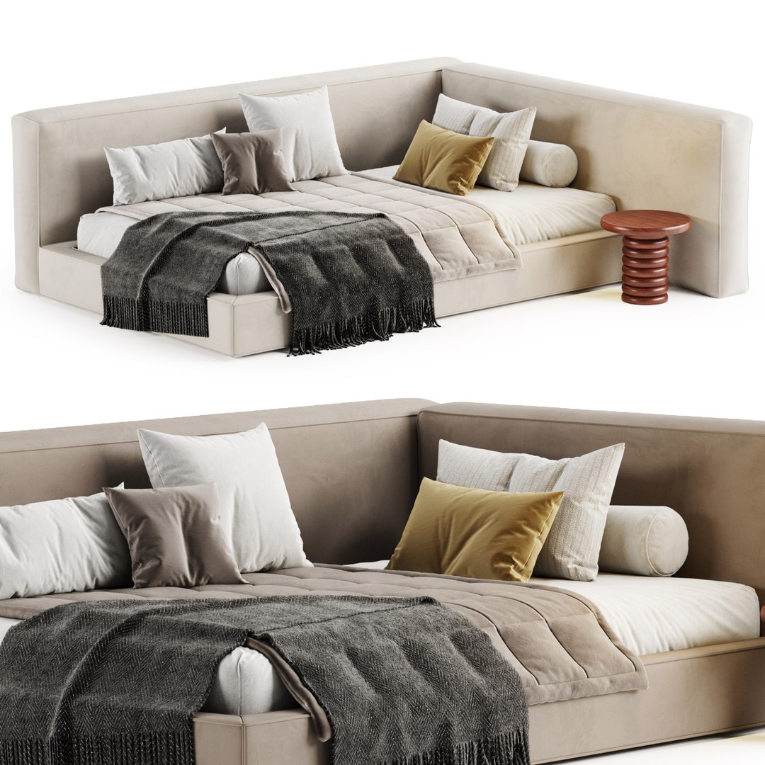 BOCA MINI BED Model - TurboSquid 2137334