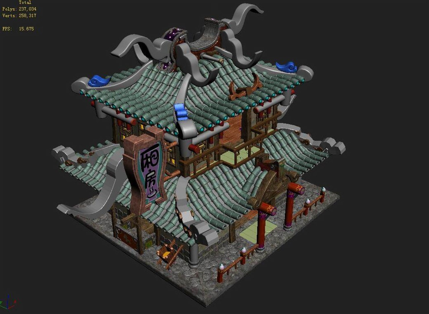 Gang Building - Superior 3D - TurboSquid 1452377