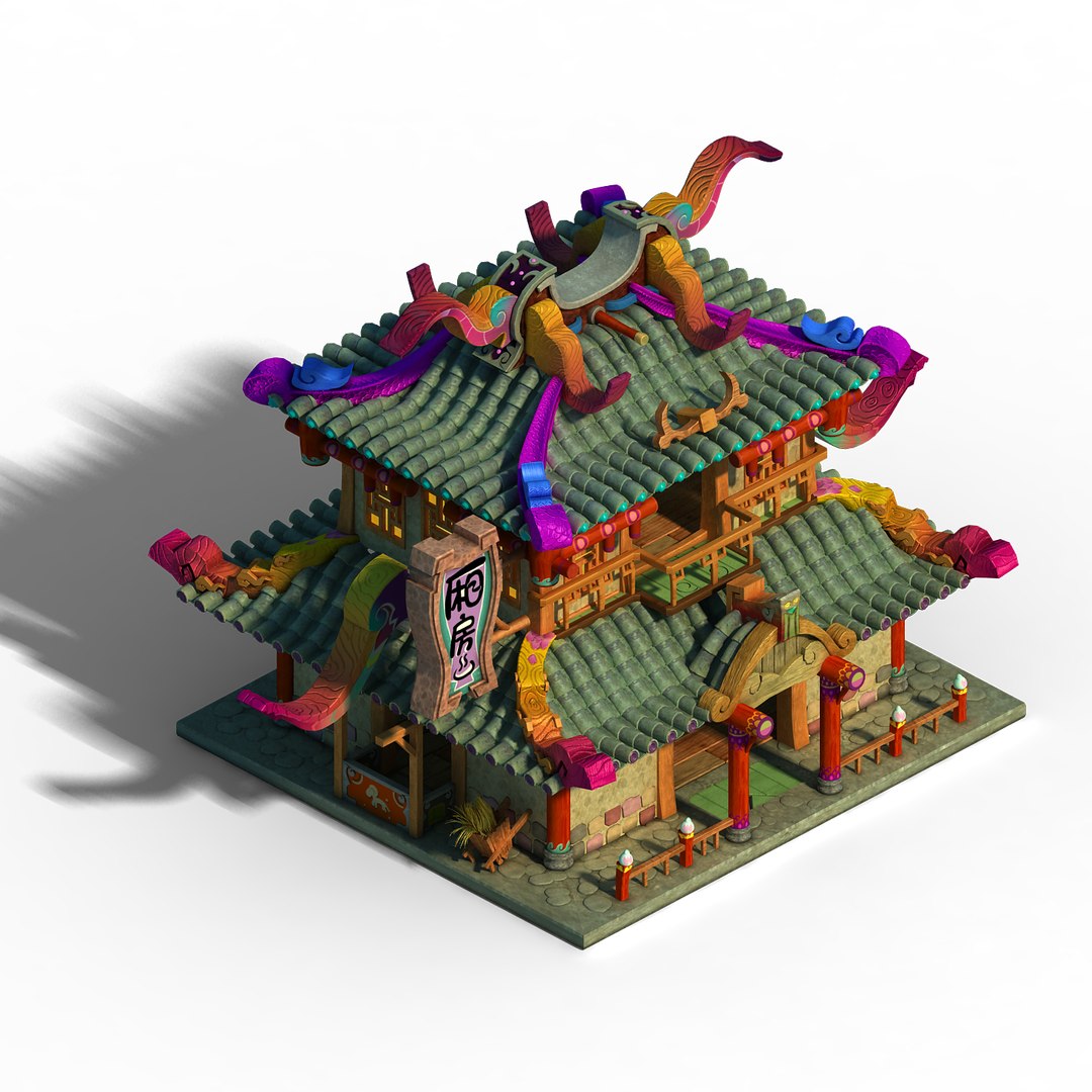 Gang Building - Superior 3D - TurboSquid 1452377