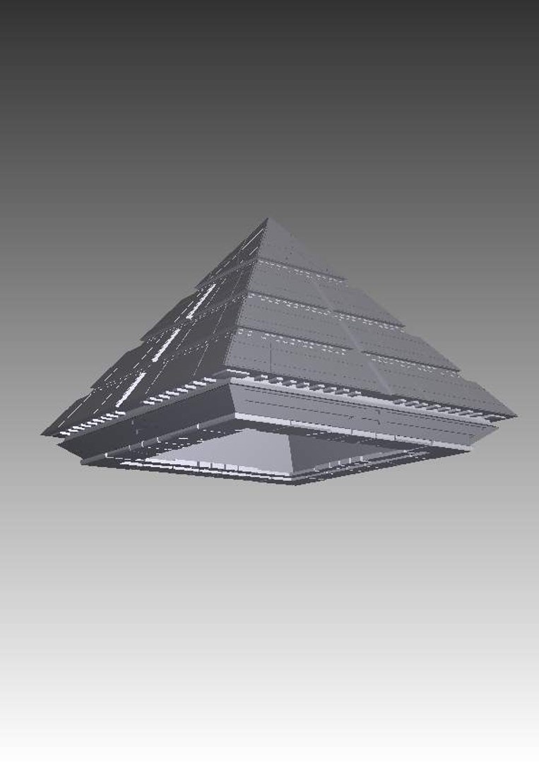 Stargate Ra Spaceship 3d Model