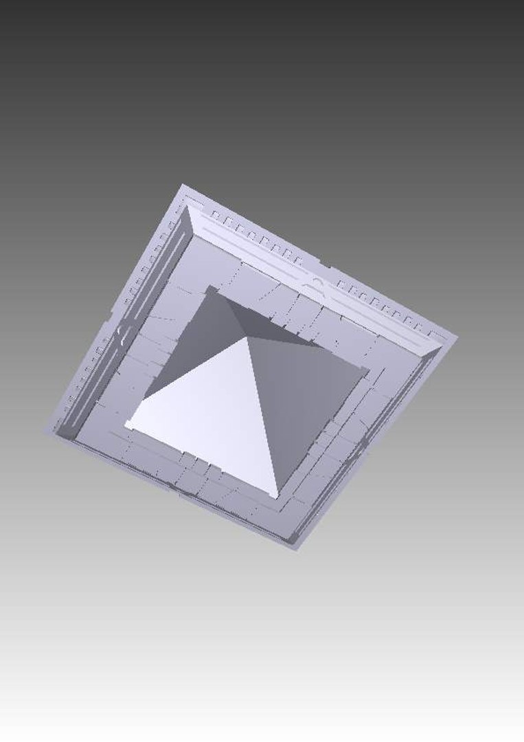 Stargate Ra Spaceship 3d Model