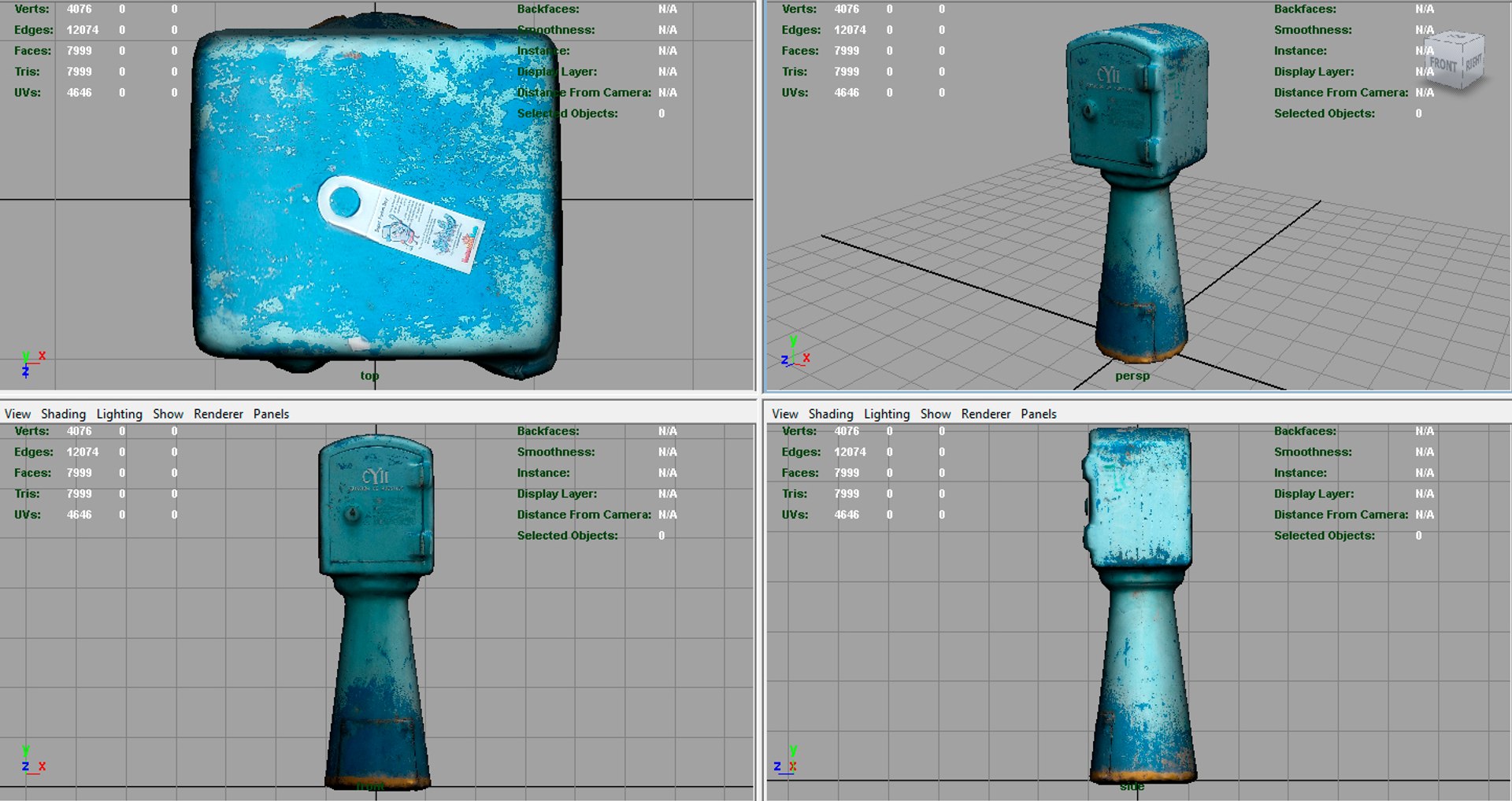 Water Sampling Station 3D Model - TurboSquid 1293255