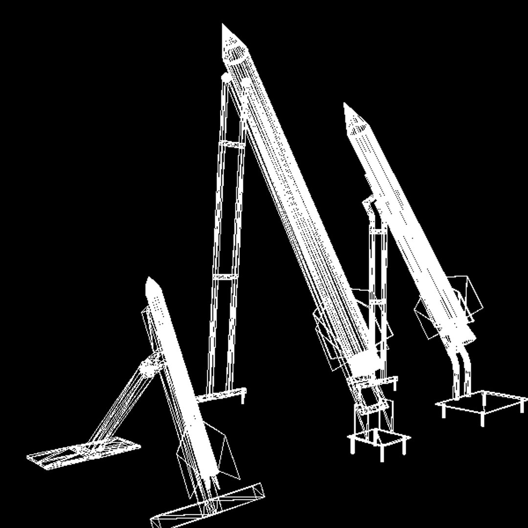 rockets qassam artillery dxf