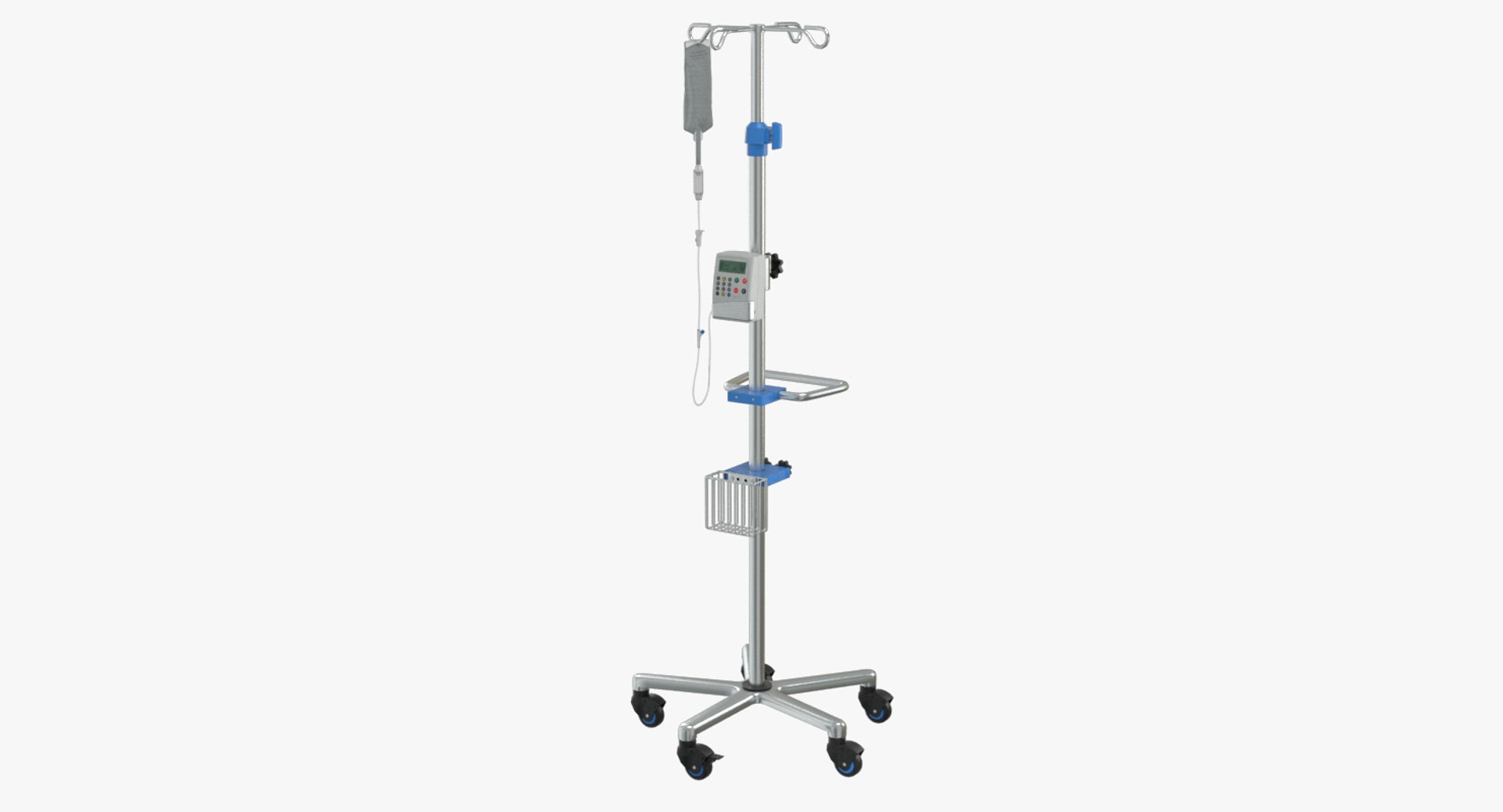 3D Iv Stand B Model - TurboSquid 1297481