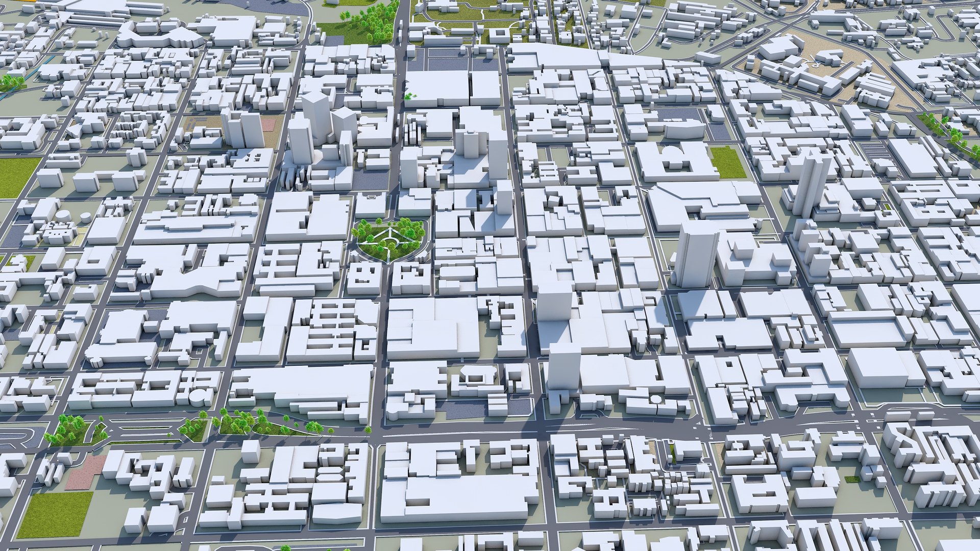 3D Model City Area Building - TurboSquid 1653132