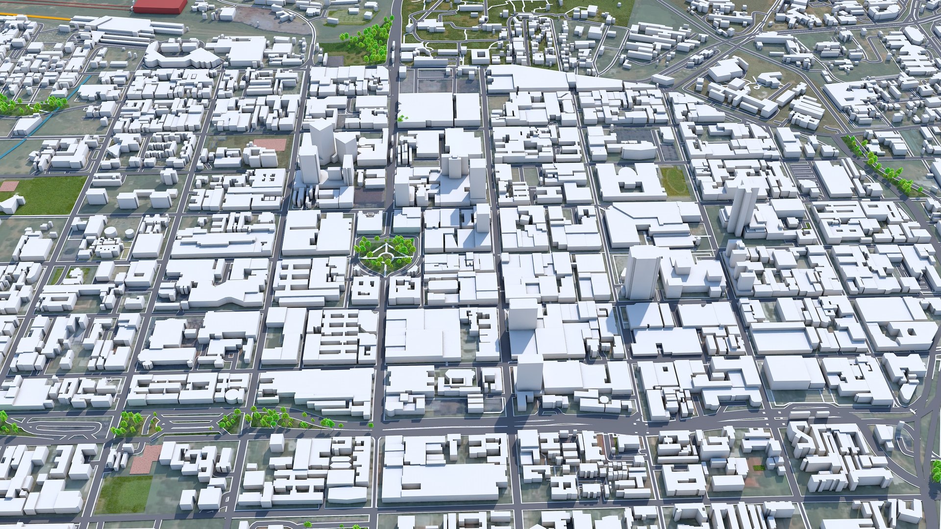 3D Model City Area Building - TurboSquid 1653132