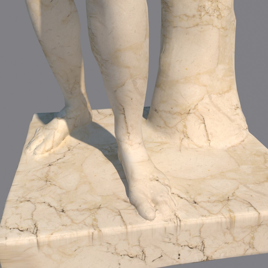 Statue Mars 3d Obj