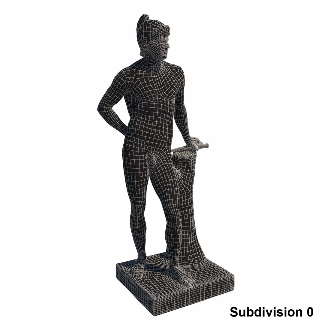 Statue Mars 3d Obj