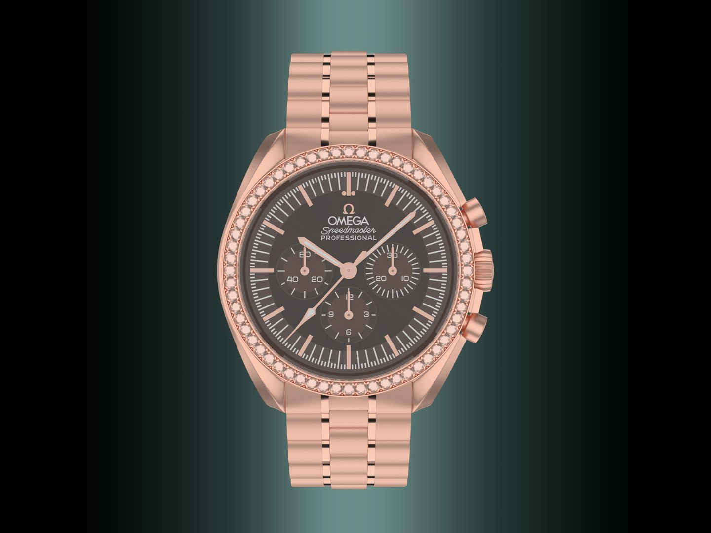 Omega Speedmaster Moonwatch Professional 3D Model - TurboSquid 2250029