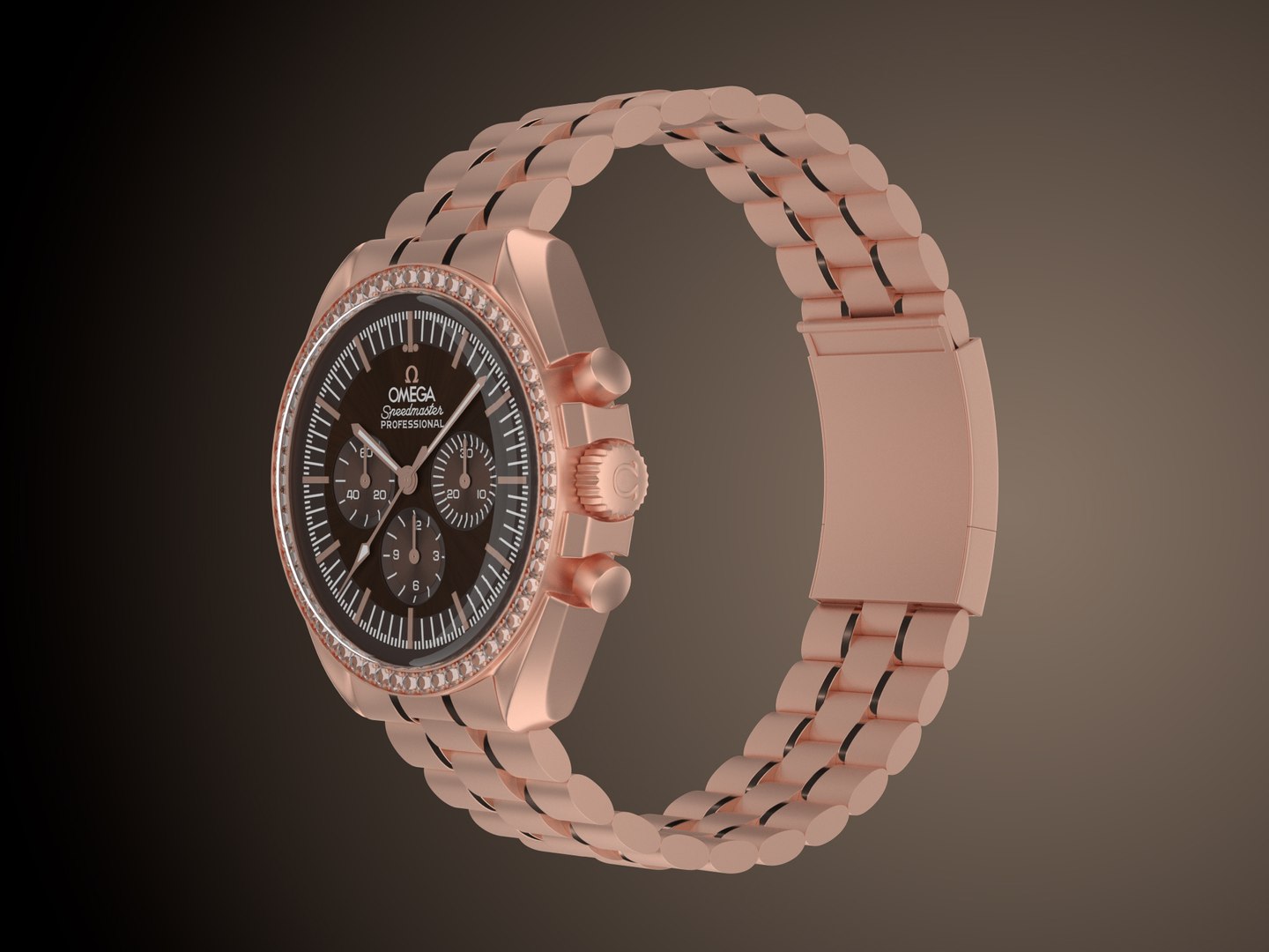 Omega Speedmaster Moonwatch Professional 3D Model - TurboSquid 2250029