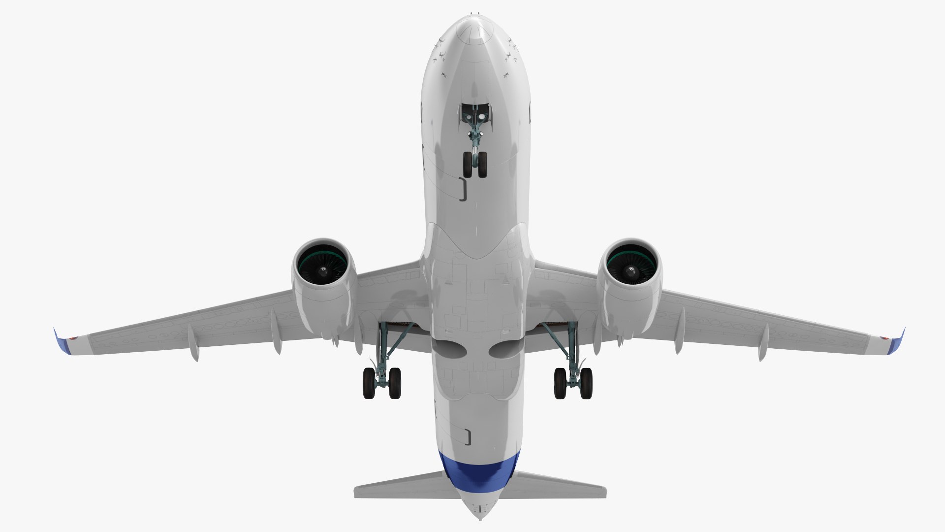 Airbus a220 300 simple 3D - TurboSquid 1561120