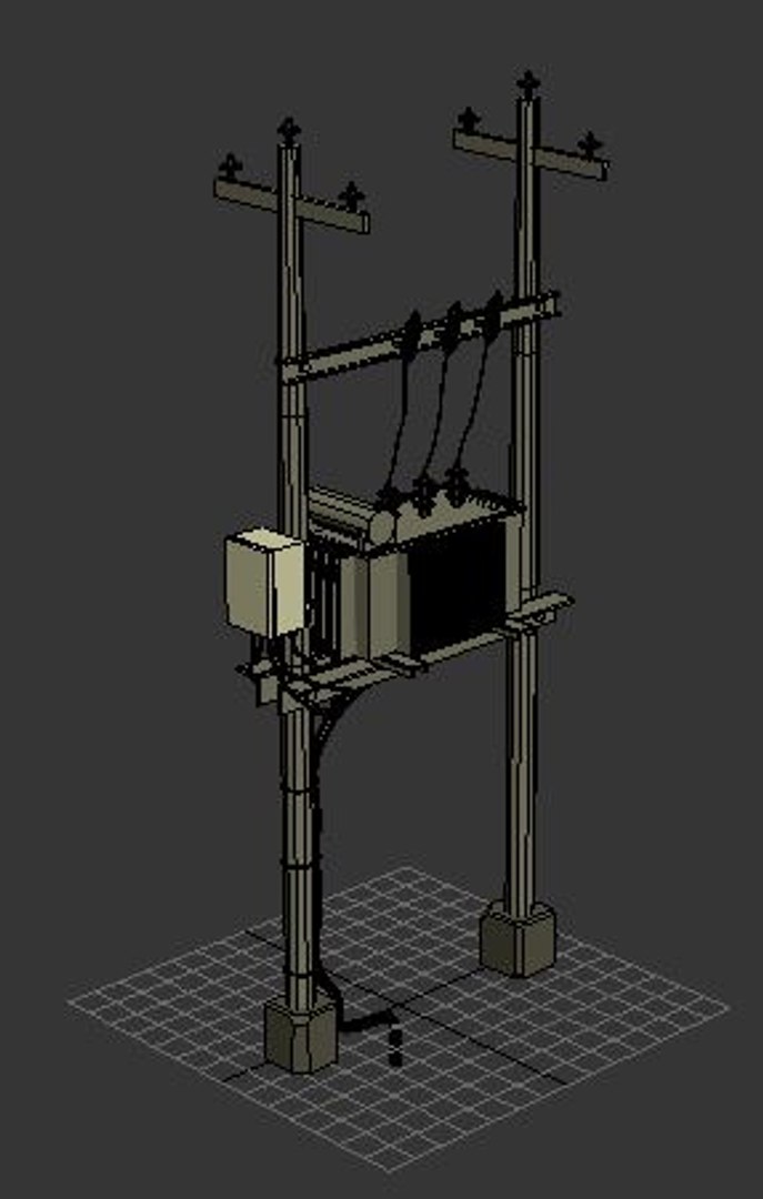 3D electrical converter model - TurboSquid 1520403