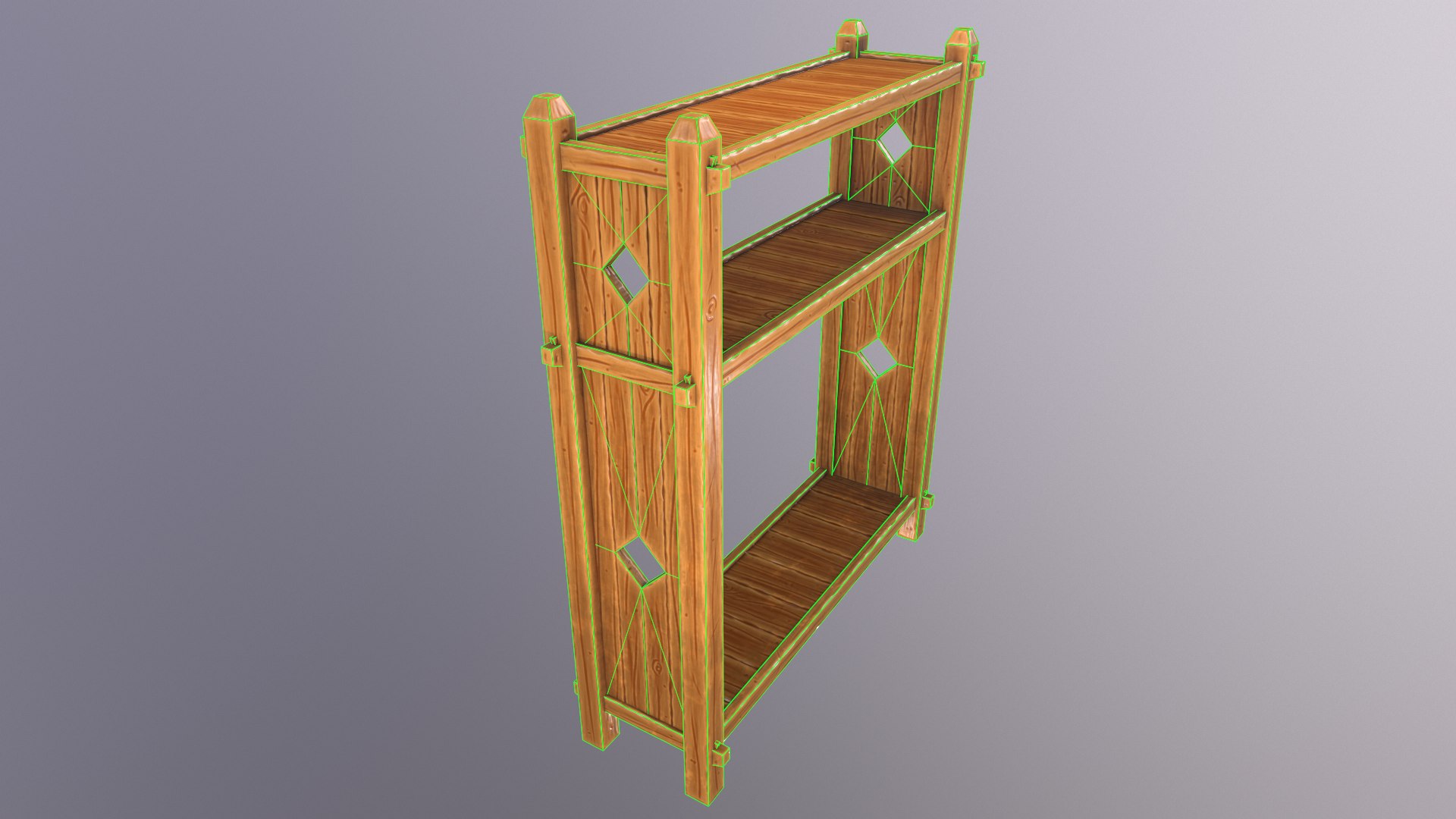 3D Stylized Medieval Rack - TurboSquid 2016450