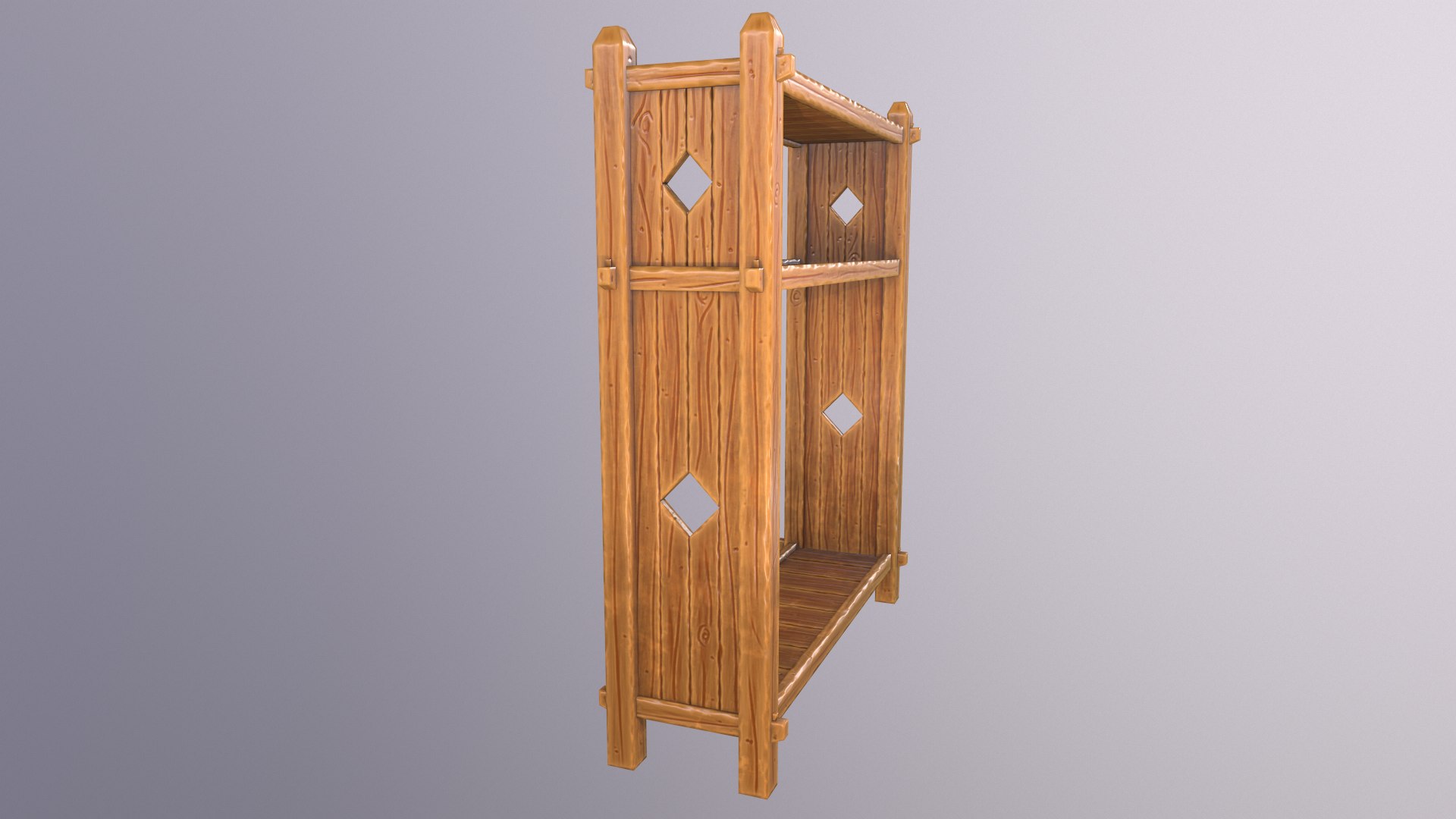 3D Stylized Medieval Rack - TurboSquid 2016450