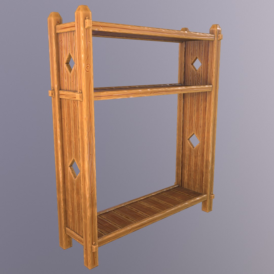 3D Stylized Medieval Rack - TurboSquid 2016450