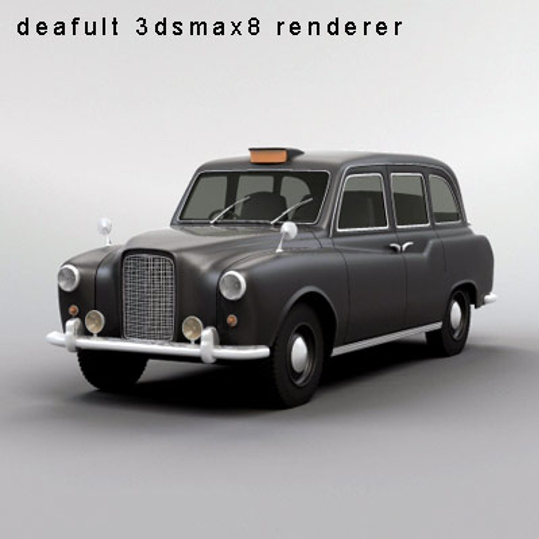 classic london cab 3ds