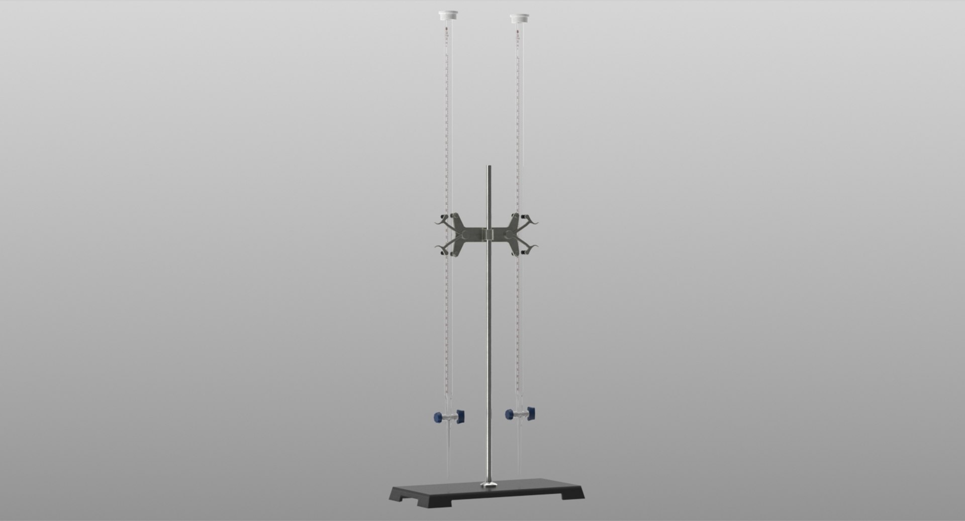 Realistic Burette Stand Clamp Model - TurboSquid 1240089