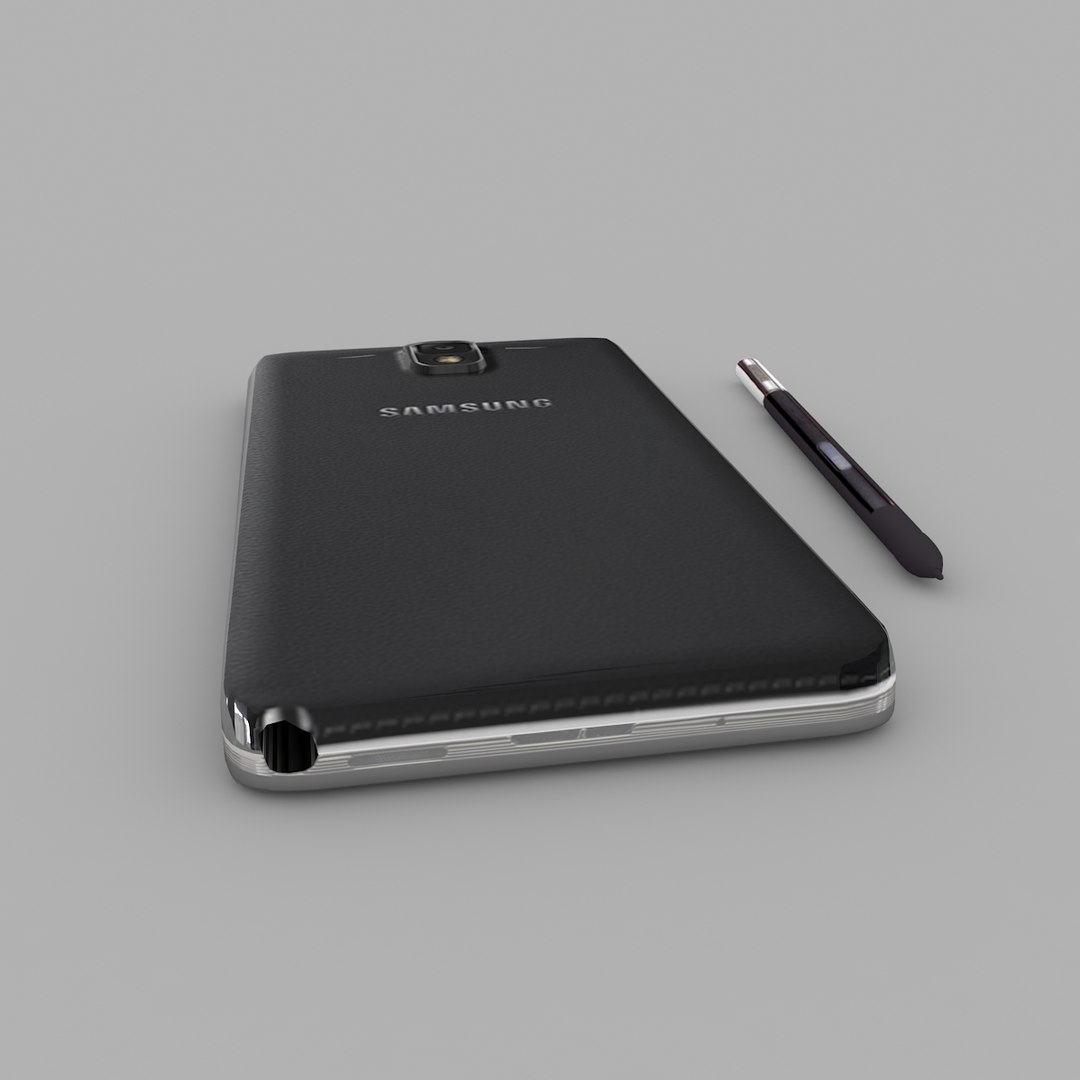 3d Galaxy Note Model
