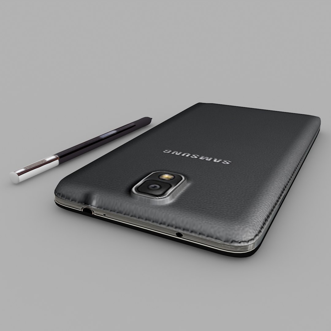 3d galaxy note model