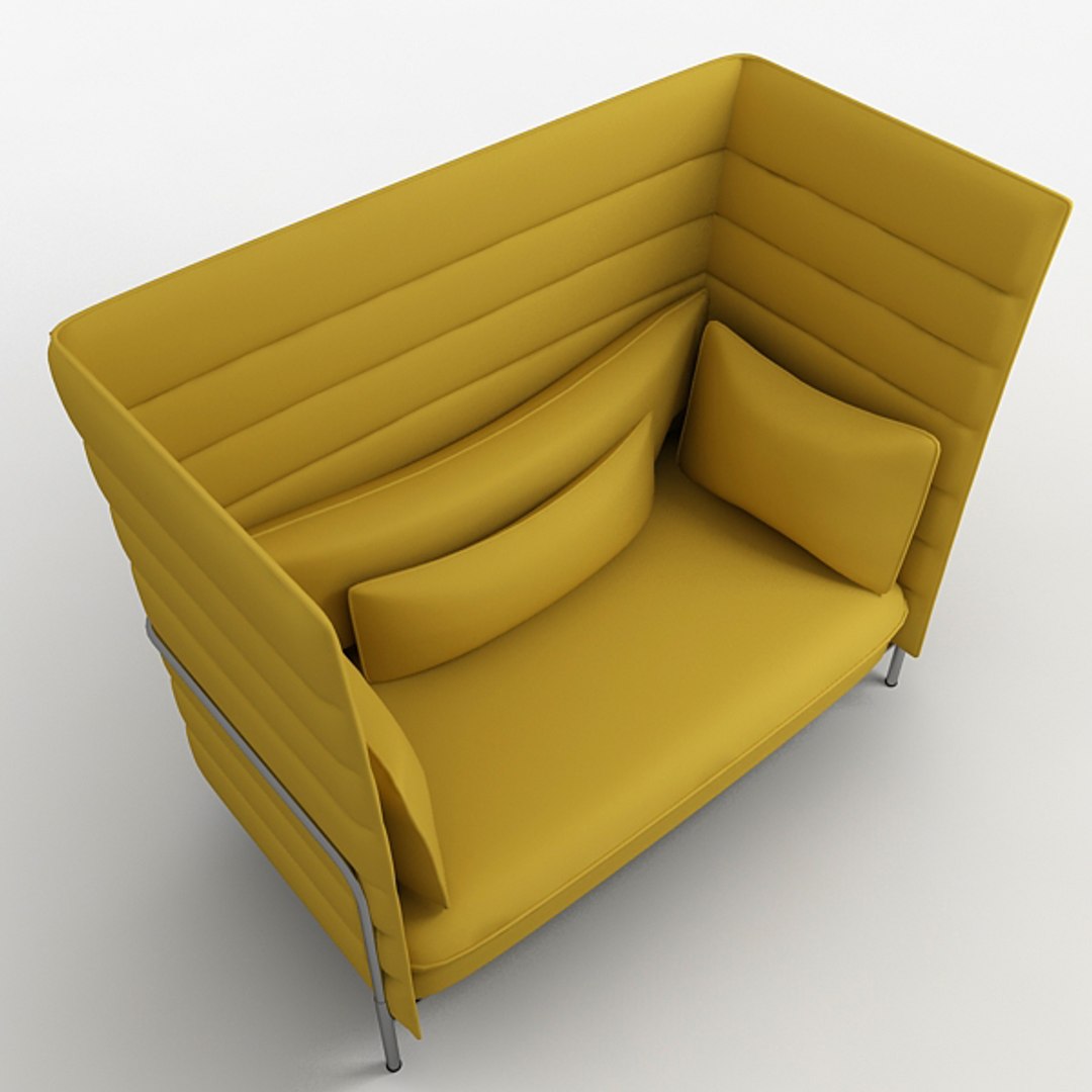 3ds Max Vitra Alcove Chair