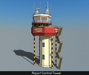 Control Tower 3D Models for Download | TurboSquid