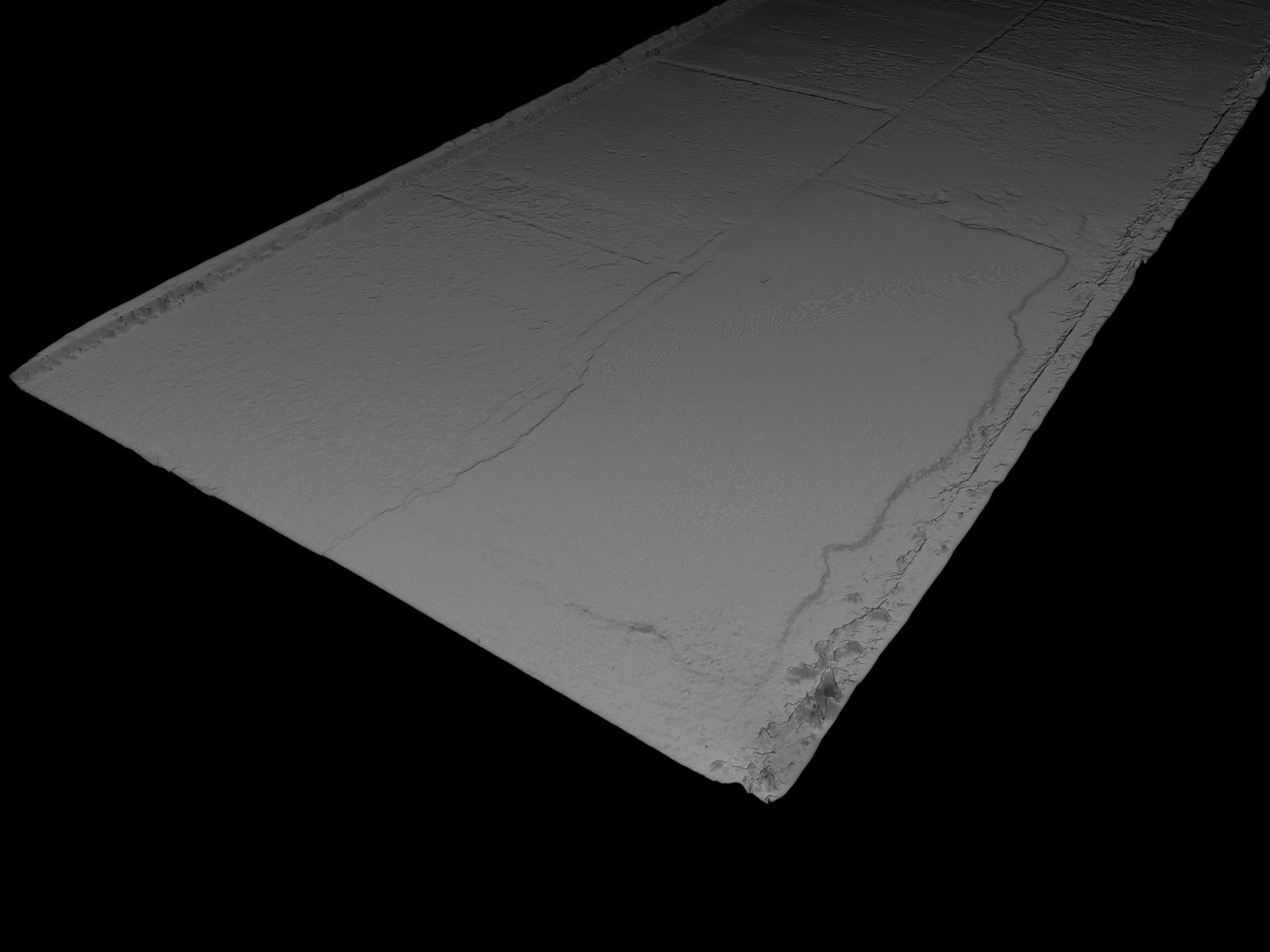 Concrete Road Scan 3D Model - TurboSquid 1671382
